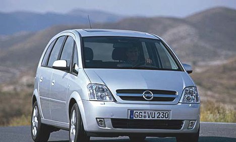 Opel Meriva technical specifications and fuel economy